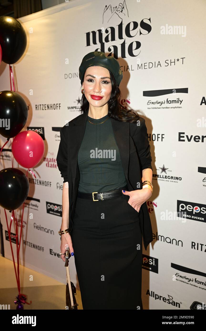 Merve Türk beim Mates Date Influencer Event auf der Berlin Fashion Week ...