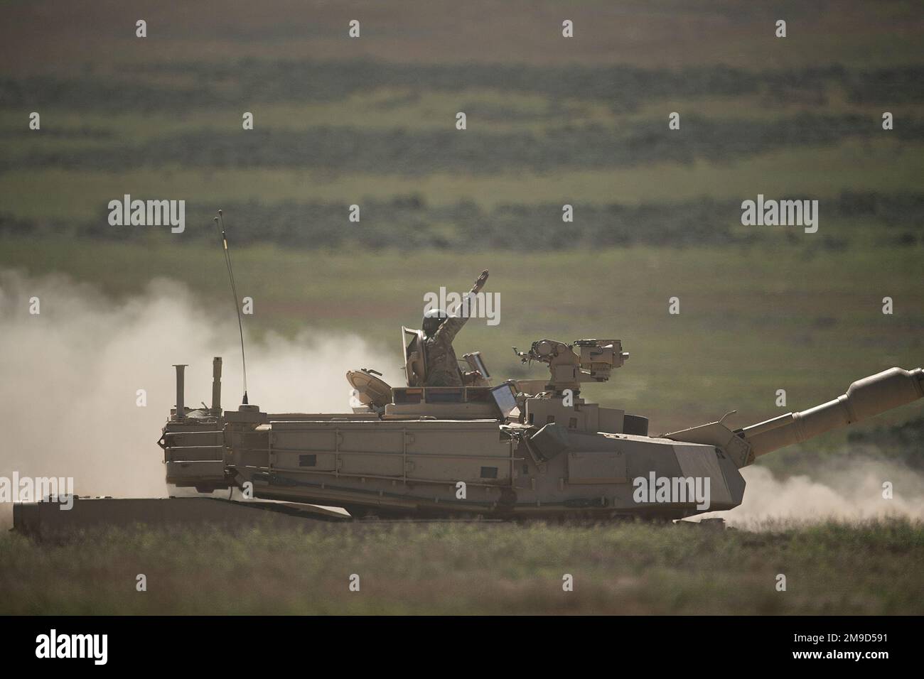 Abrams Tanks from A Company, 2-116th Combined Arms Battalion, 116th ...