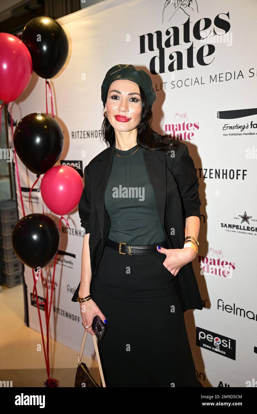 Merve Türk beim Mates Date Influencer Event auf der Berlin Fashion Week ...