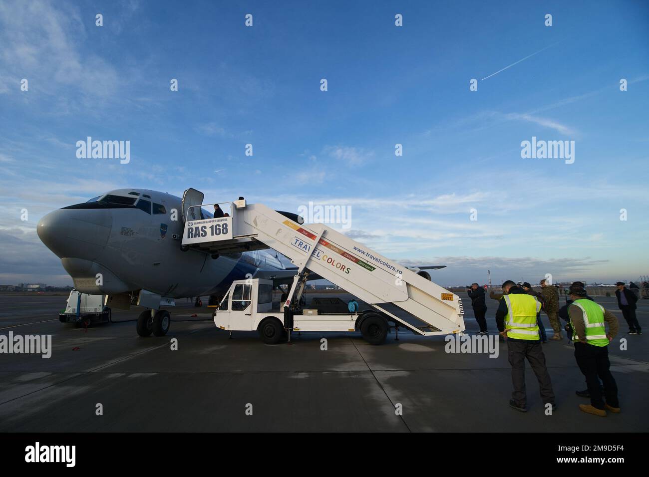 Otopeni, Romania - January 17, 2023: AWACS Airborne Warning and Control ...