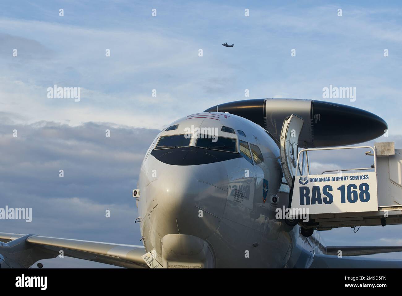 Otopeni, Romania - January 17, 2023: AWACS Airborne Warning and Control ...