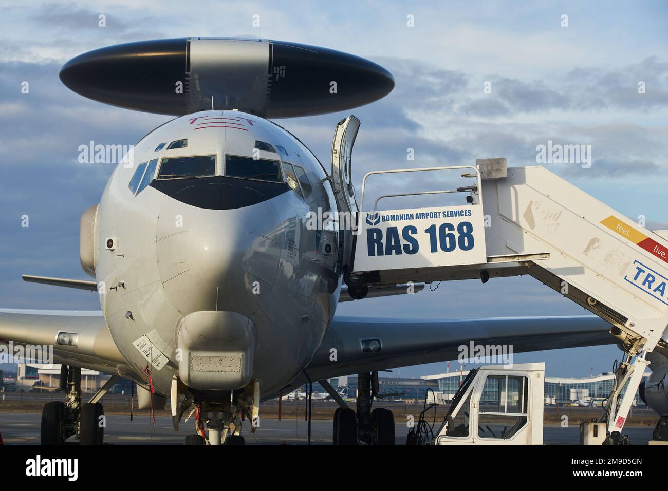 Otopeni, Romania - January 17, 2023: AWACS Airborne Warning and Control ...