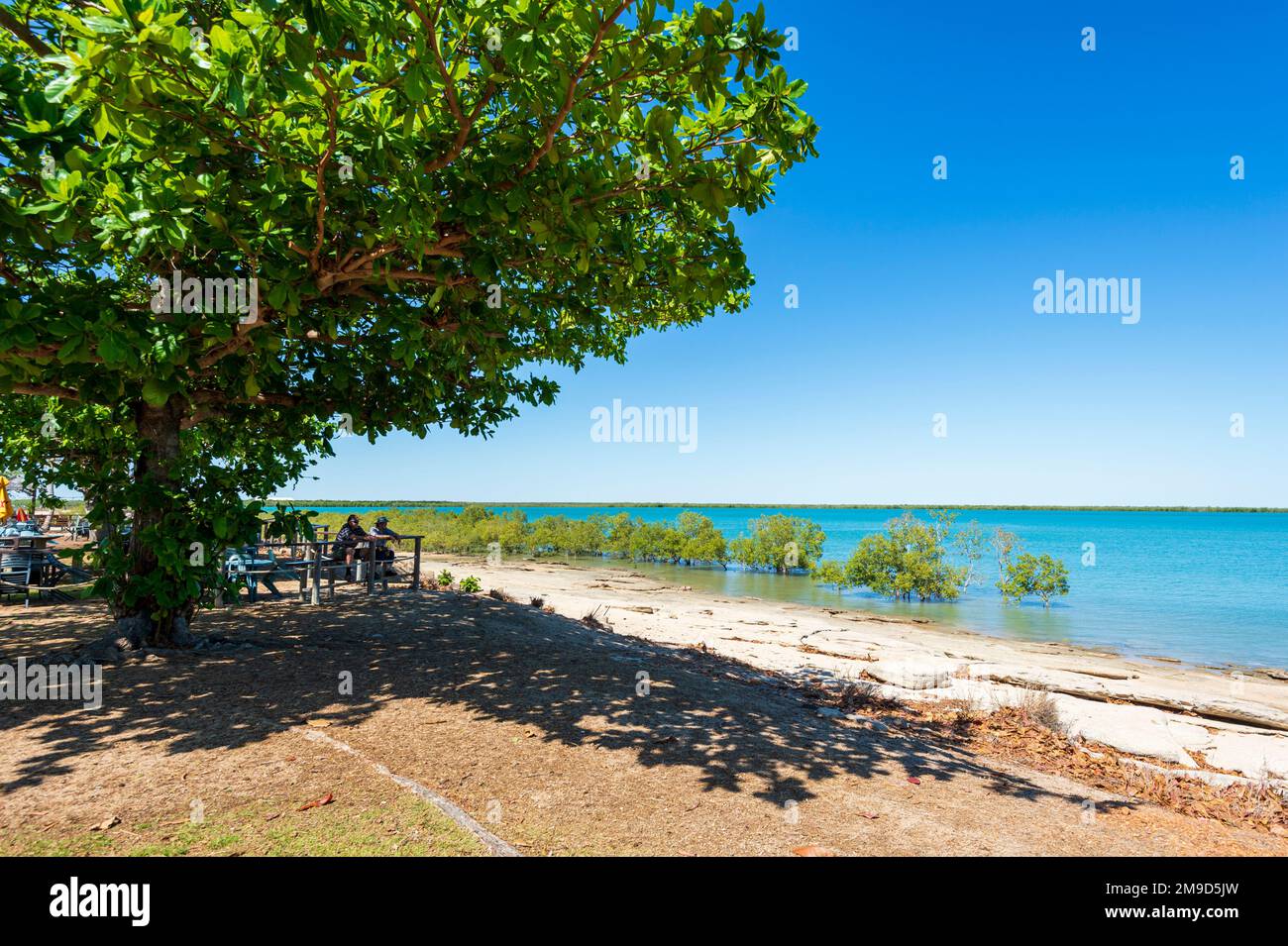 Scenic view of Karumba Point, Gulf of Carpentaria, Queensland, QLD ...