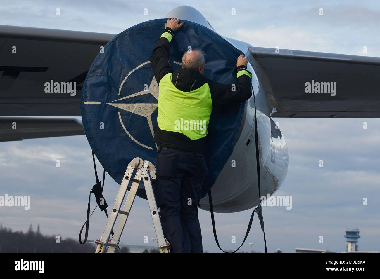 Otopeni, Romania - January 17, 2023: AWACS Airborne Warning and Control ...