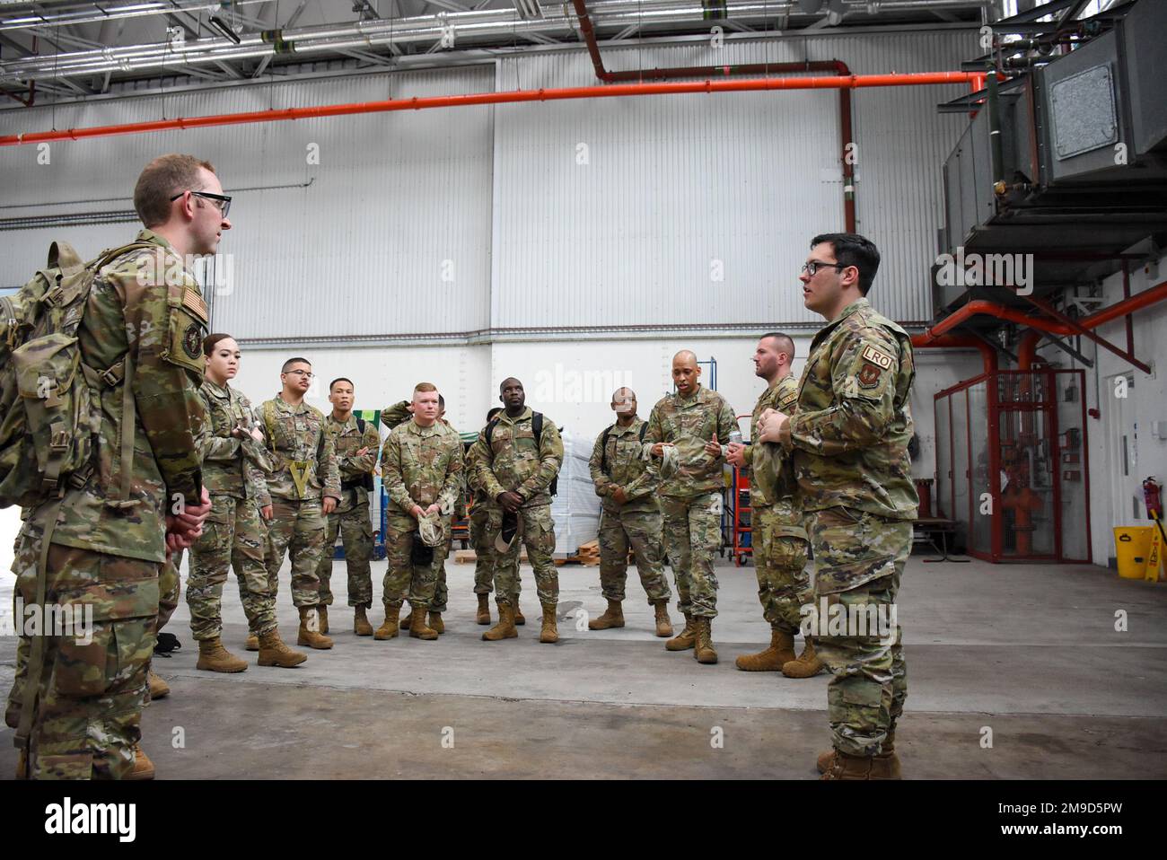U.S. Air Force Capt. Max Brown-Bass, the 100th Logistics Readiness ...