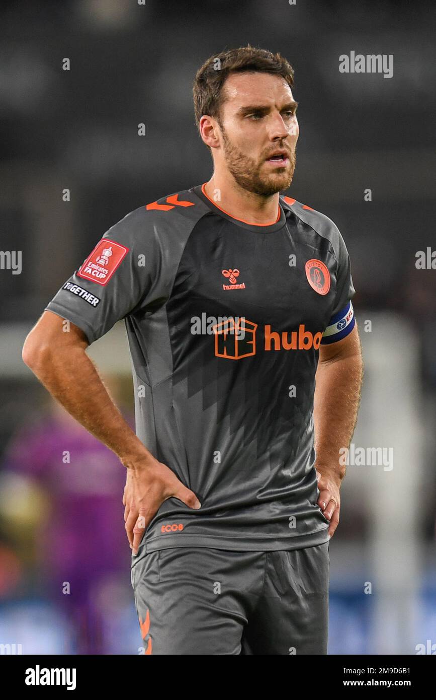 Matthew James #6 of Bristol City during the Emirates FA Cup Third Round ...