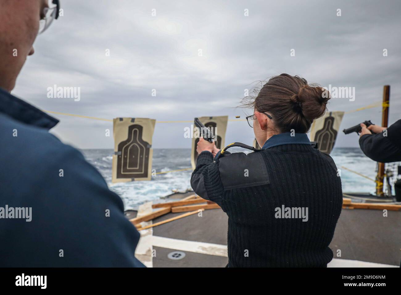 PHILIPPINE SEA (May 16, 2022) Ensign Megan Reardon, from Columbia ...