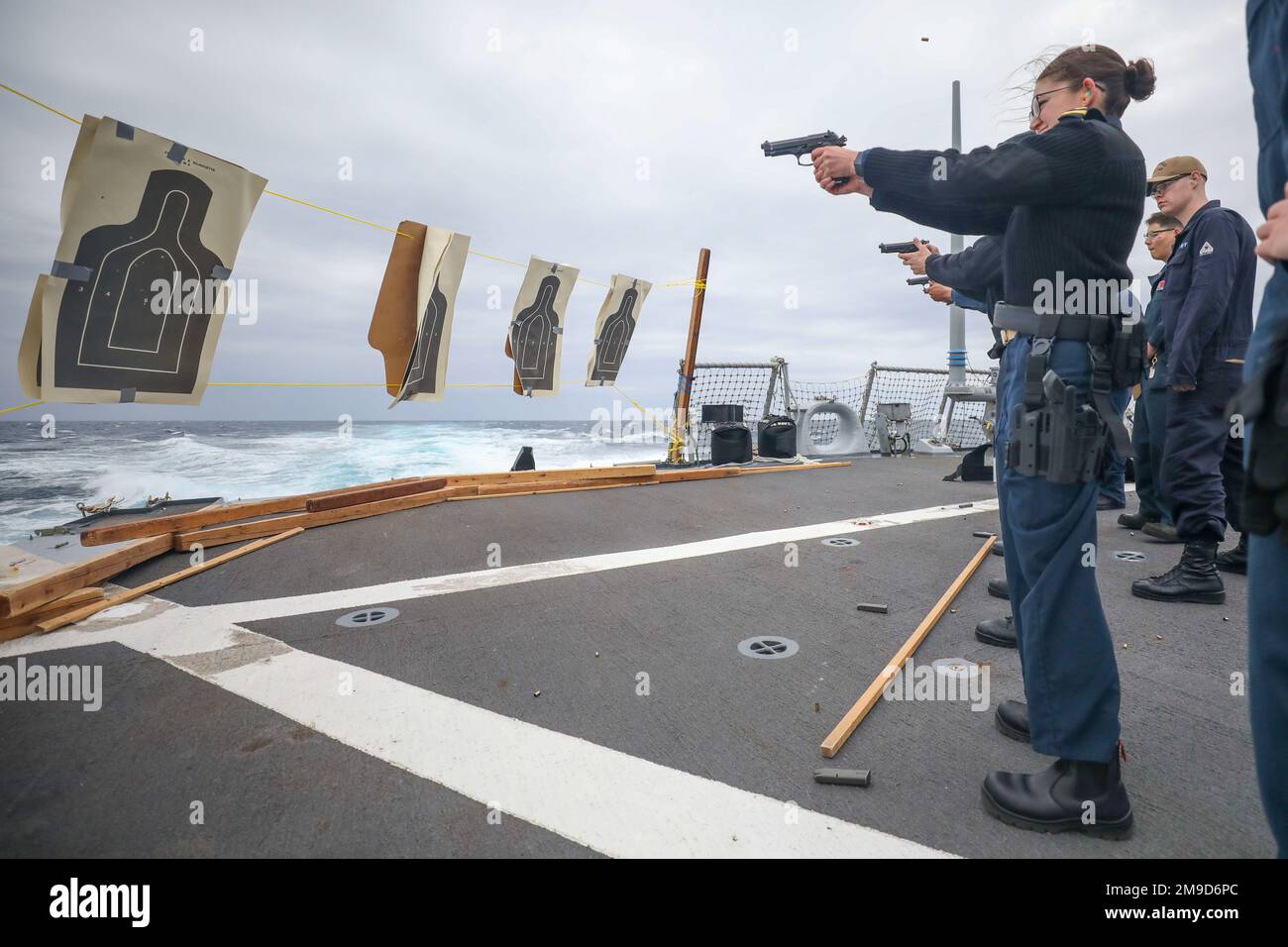 PHILIPPINE SEA (May 16, 2022) Ensign Megan Reardon, from Columbia ...