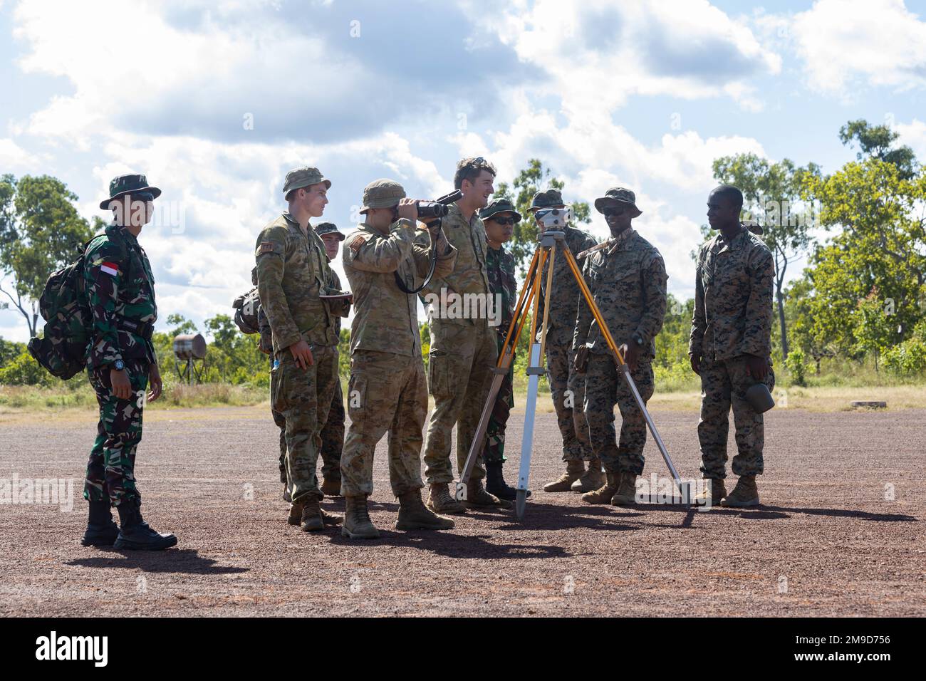 U.S. Marines with Marine Rotational Force-Darwin (MRF-D) 22, members of ...