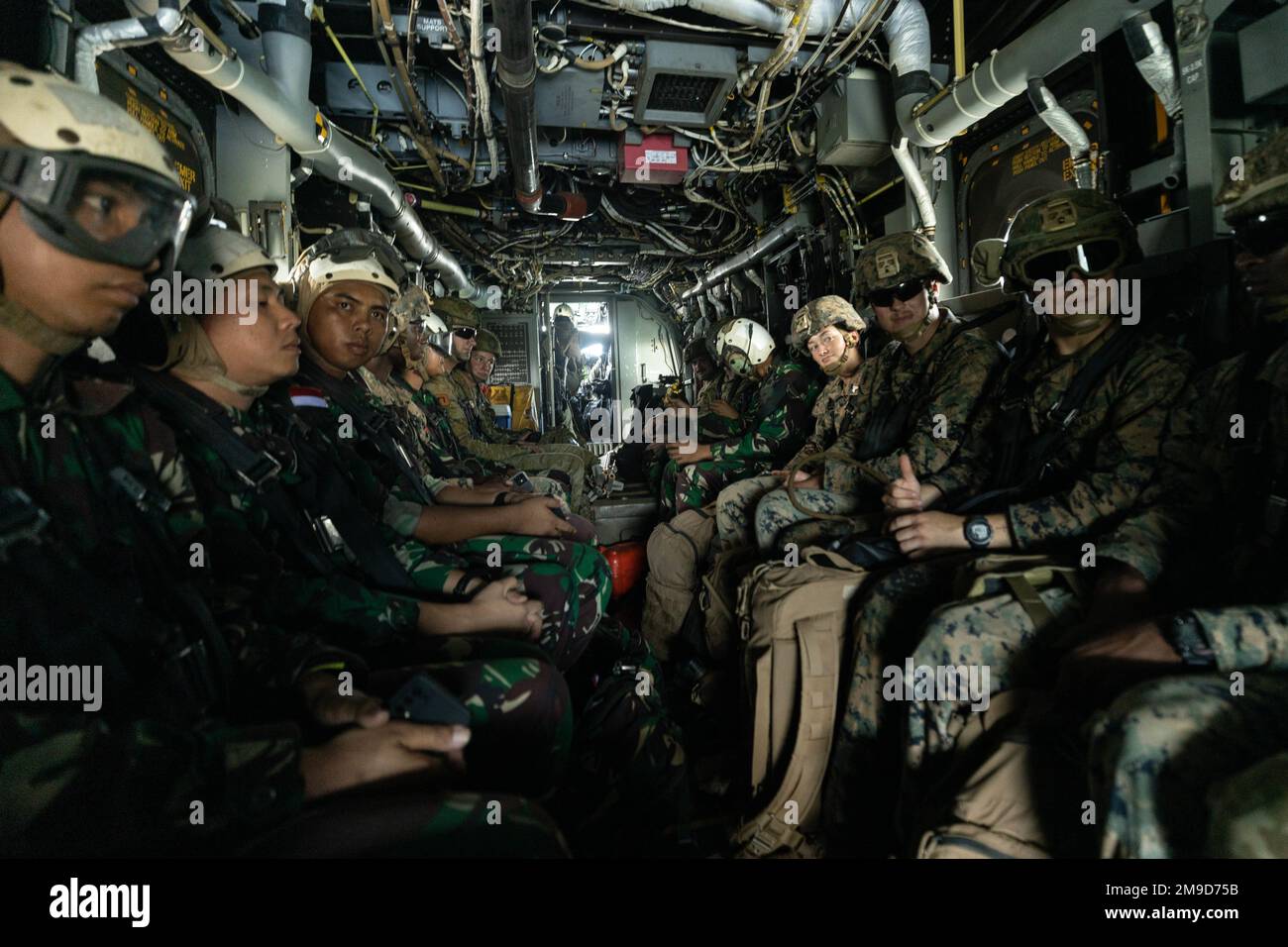 U.S. Marines with Marine Rotational Force-Darwin (MRF-D) 22, members of ...