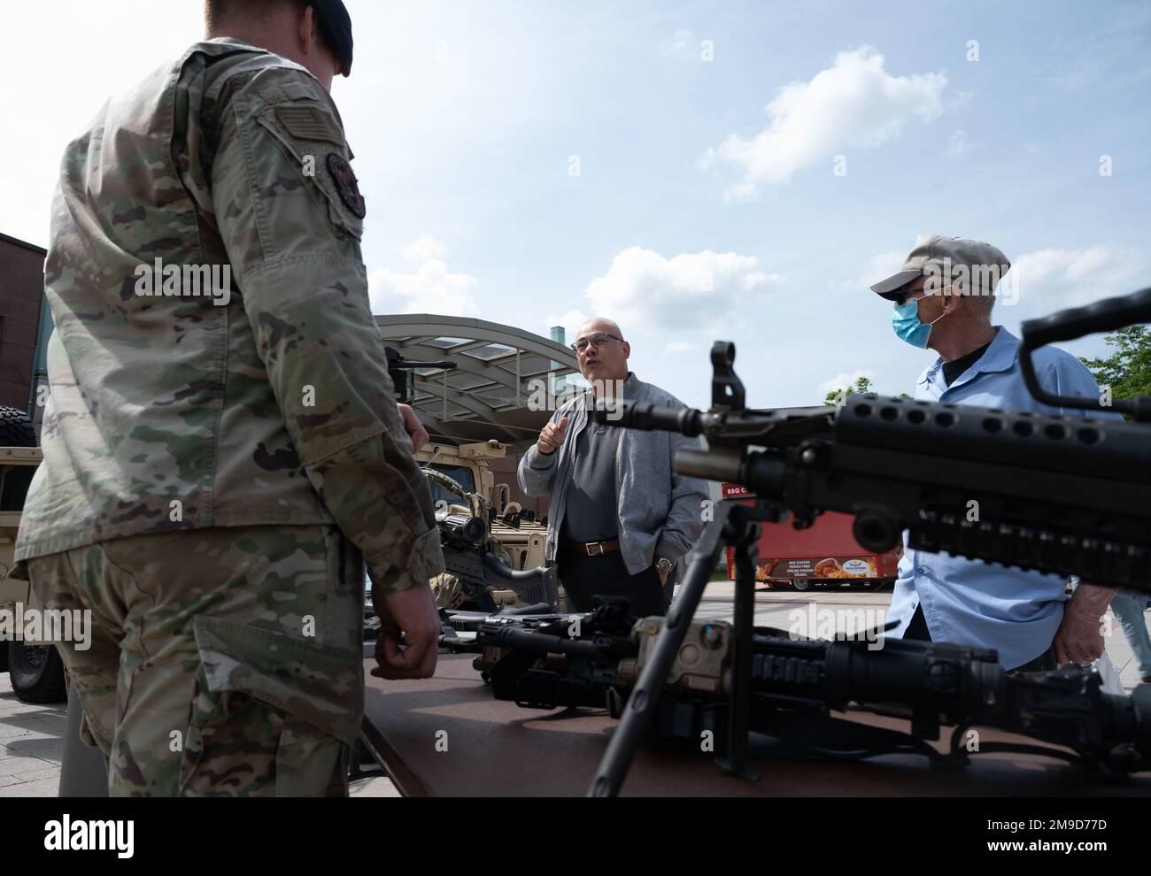 Veterans talk to 86th Security Forces Squadron team members about a ...