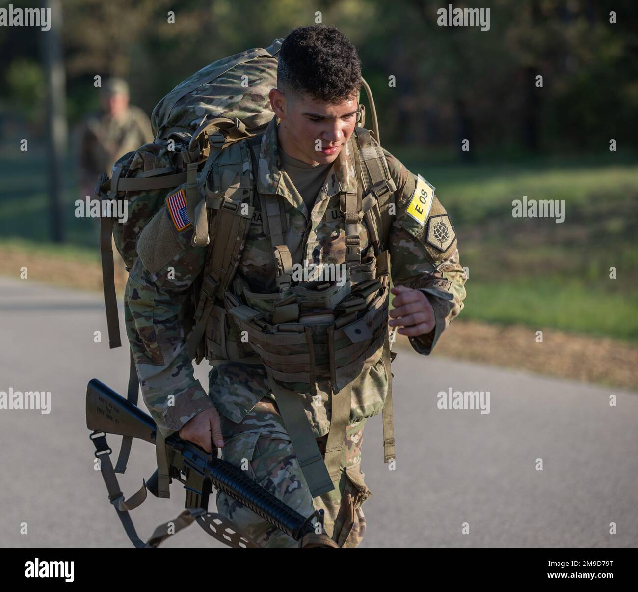 Army Reserve 2022 Best Squad competitor Spc. Gian Grant, representing ...