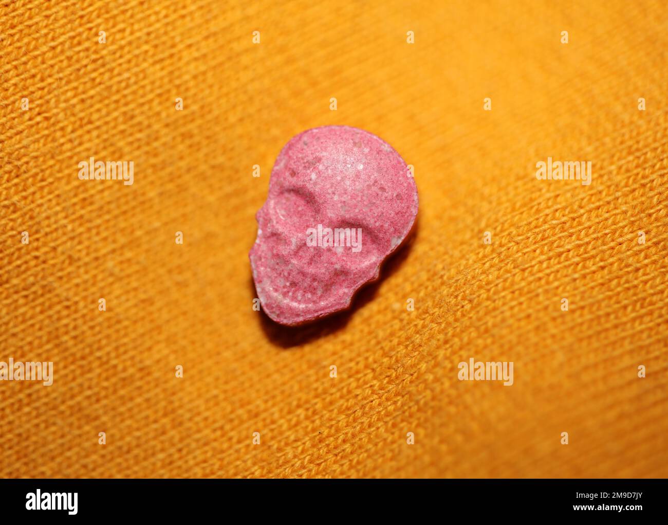 Purple skulls world's strongest ecstasy pills with mdma close up ...