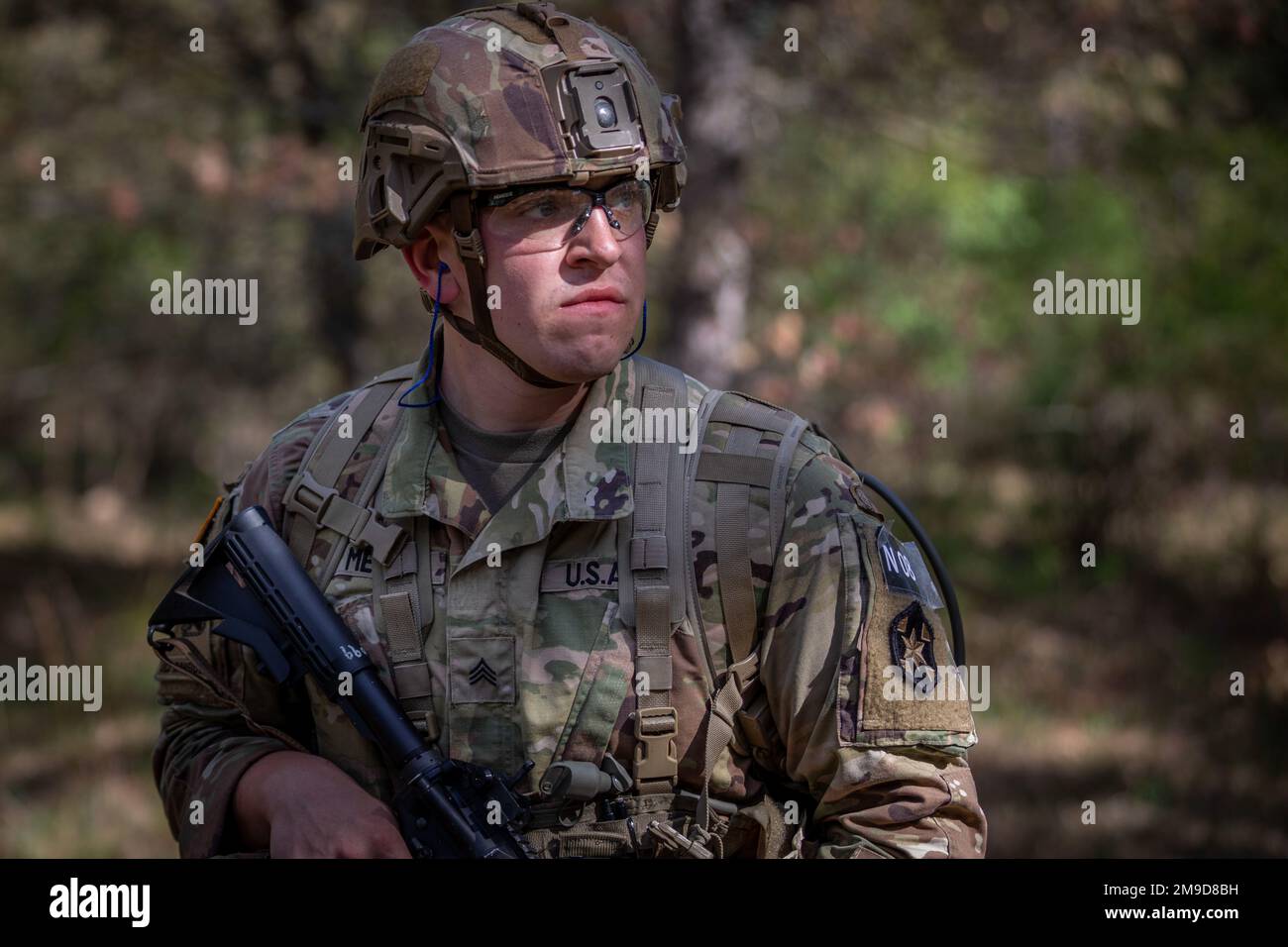 U.S. Army Reserve Sgt. Zuriah Mele, representing the 3rd Medical ...