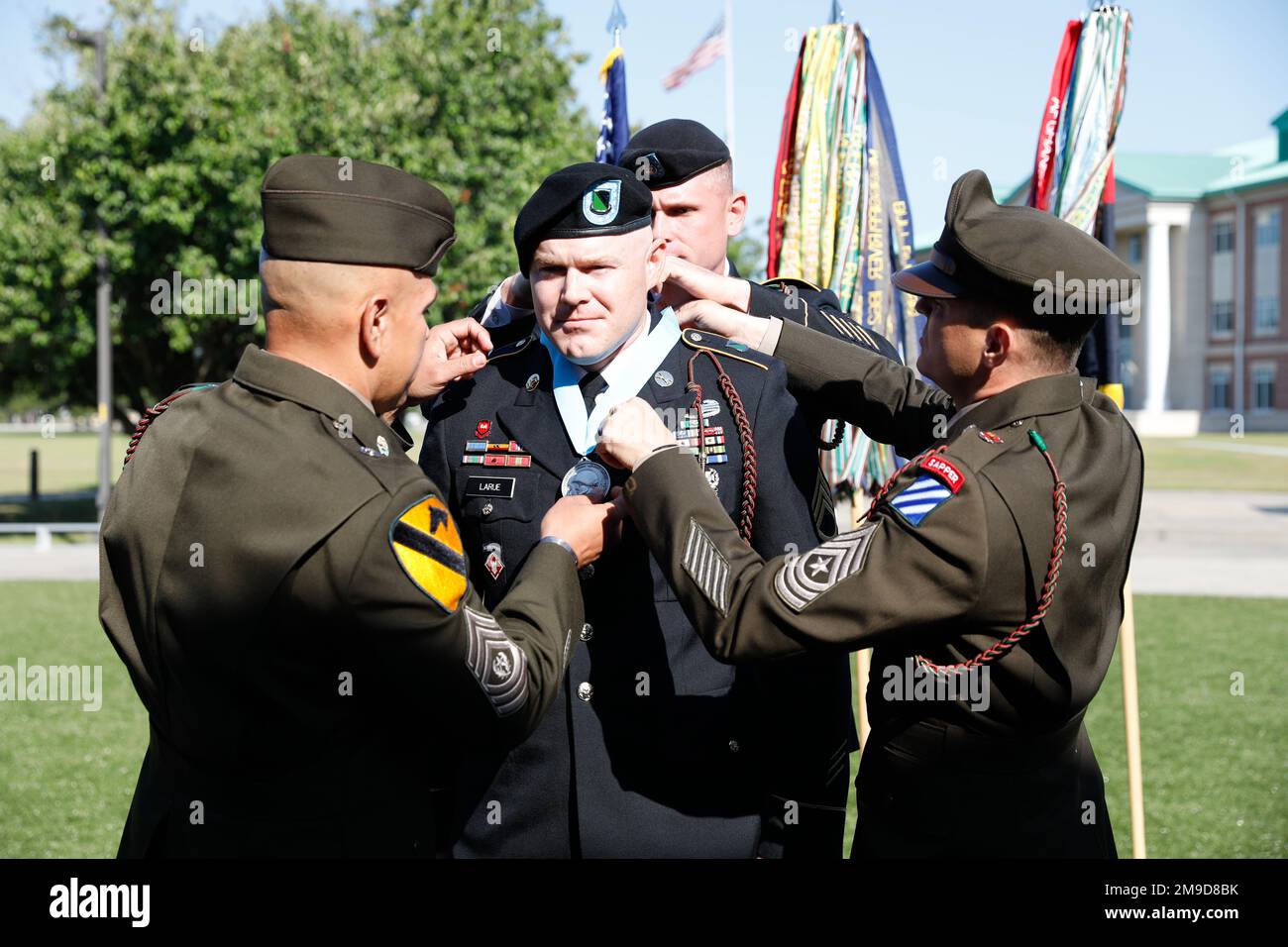 Staff Sgt. Daniel Larue, an M1 armor crewman assigned to 2nd Battalion ...