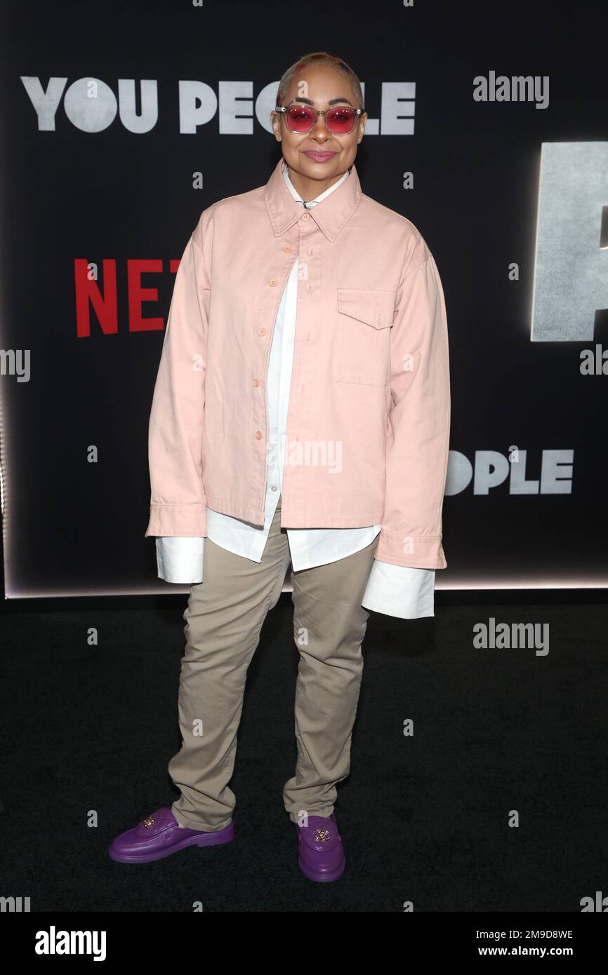 Los Angeles, Ca. 17th Jan, 2023. Raven-Symon at the Netflix premiere of ...