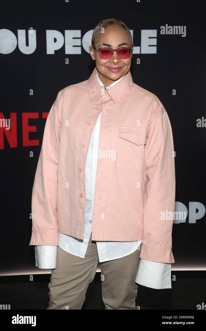 Los Angeles, Ca. 17th Jan, 2023. Raven-Symon at the Netflix premiere of ...