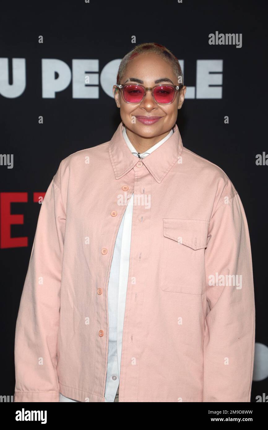 Los Angeles, Ca. 17th Jan, 2023. Raven-Symon at the Netflix premiere of ...