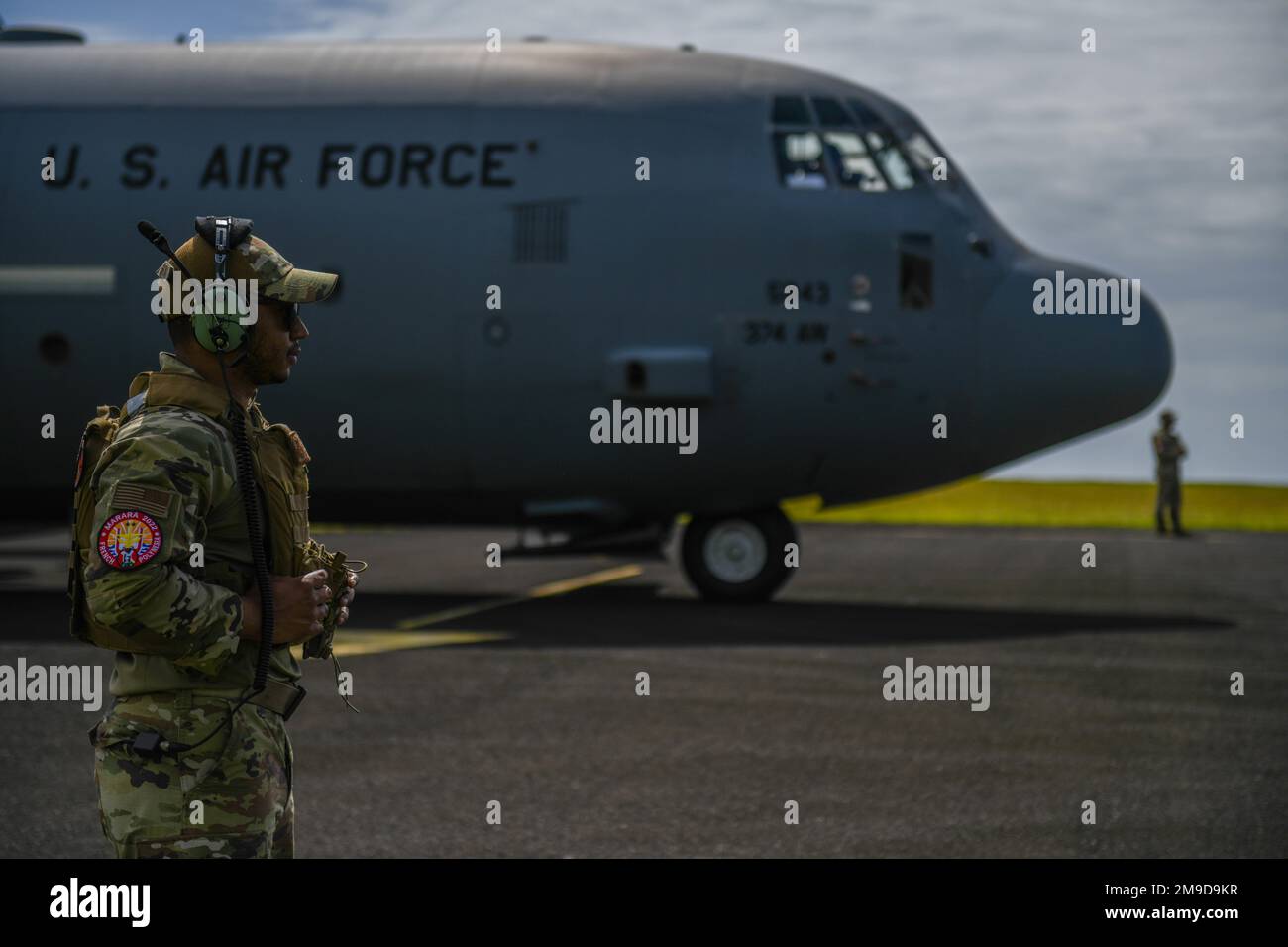 Staff Sgt. Rashon Fenderson, 374th Security Forces Squadron fly away ...