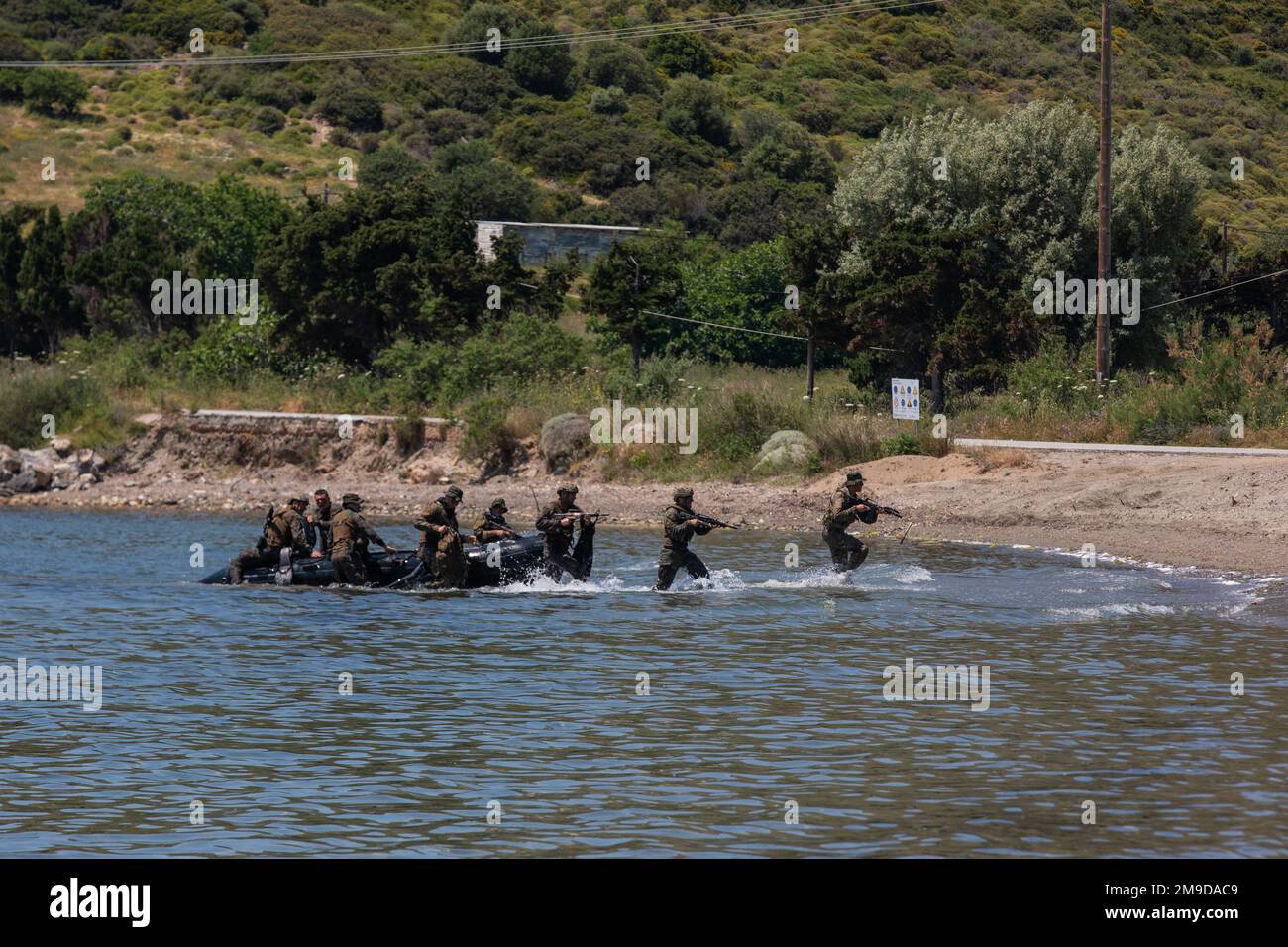 U.S. Marines assigned to Reconnaissance Detachment, 22nd Marine ...
