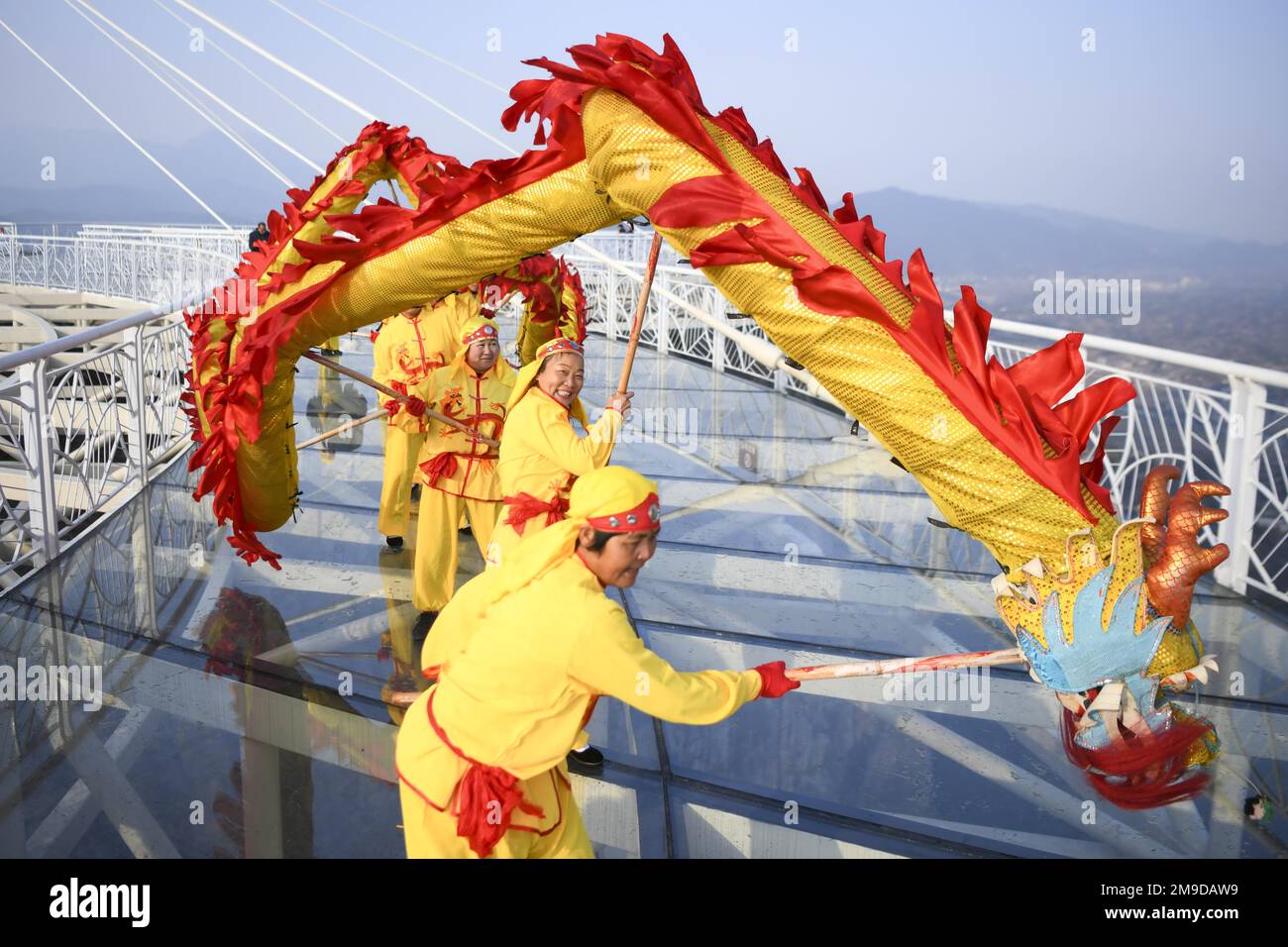 **CHINESE MAINLAND, HONG KONG, MACAU AND TAIWAN OUT** People climb up ...