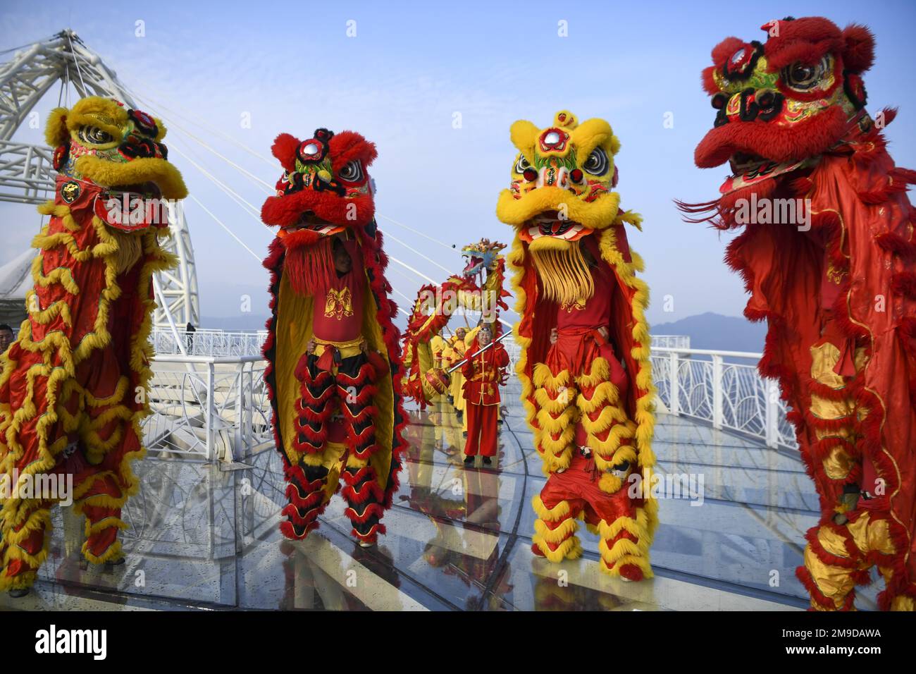 **CHINESE MAINLAND, HONG KONG, MACAU AND TAIWAN OUT** People climb up ...