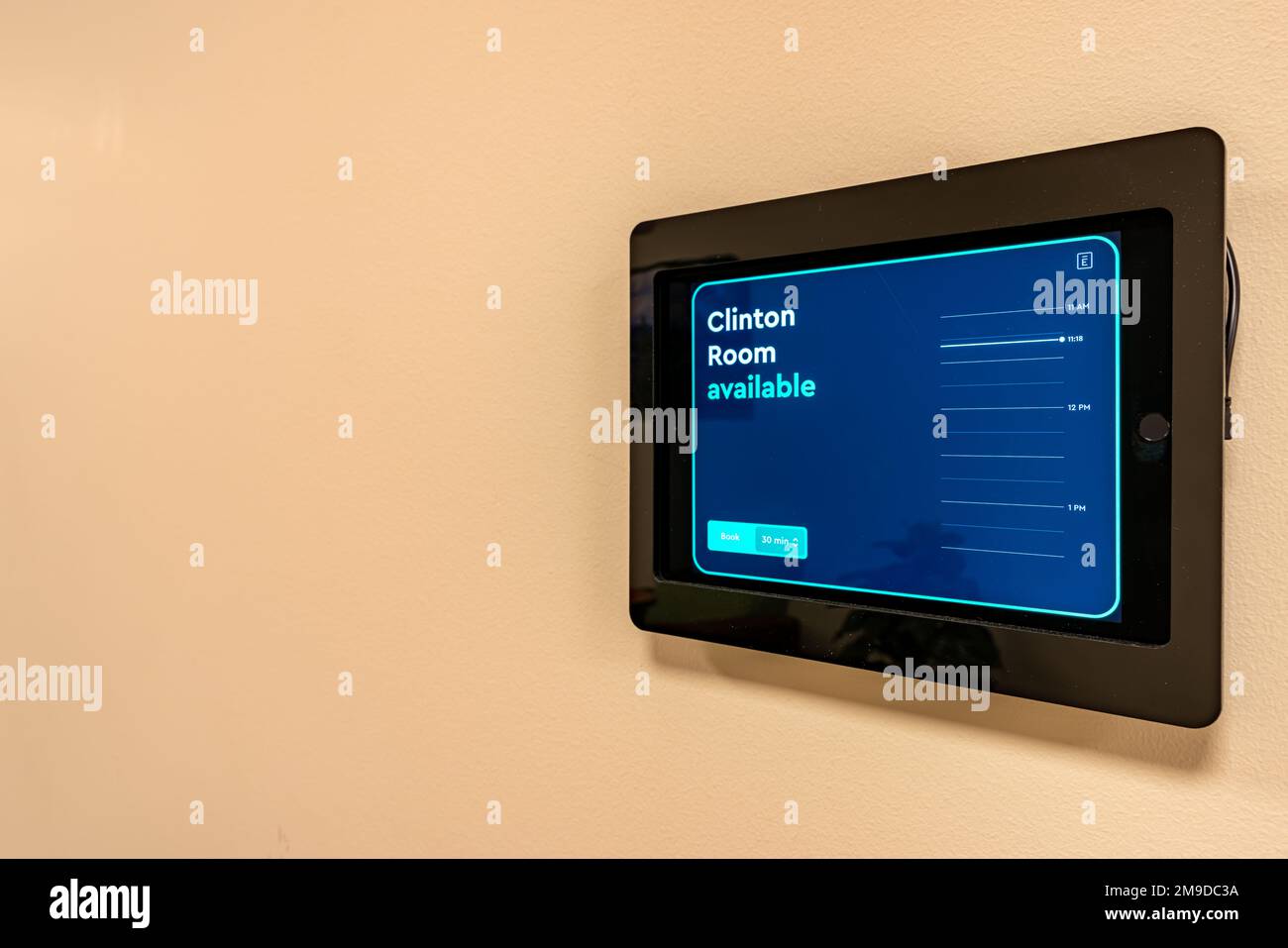 Conference room booking system hi-res stock photography and images - Alamy