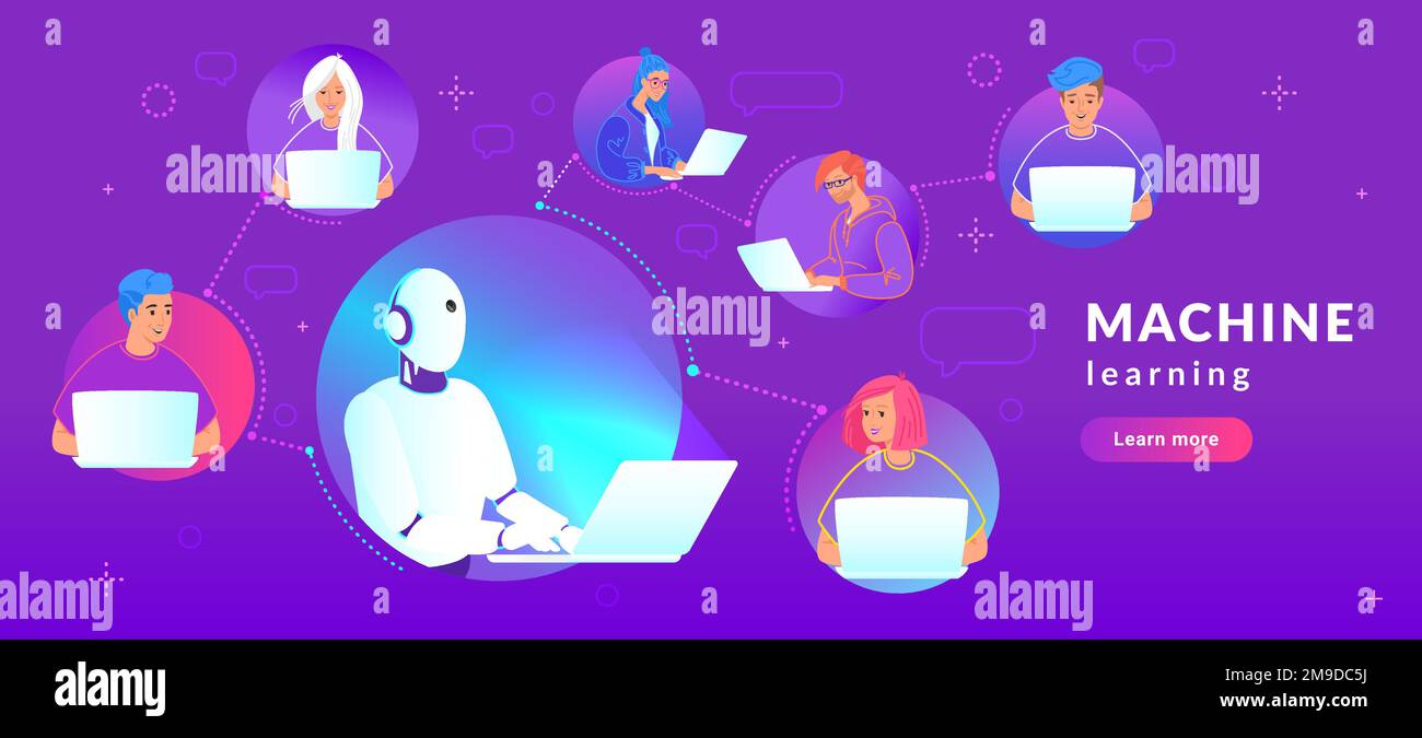 Machine learning Stock Vector Images - Alamy