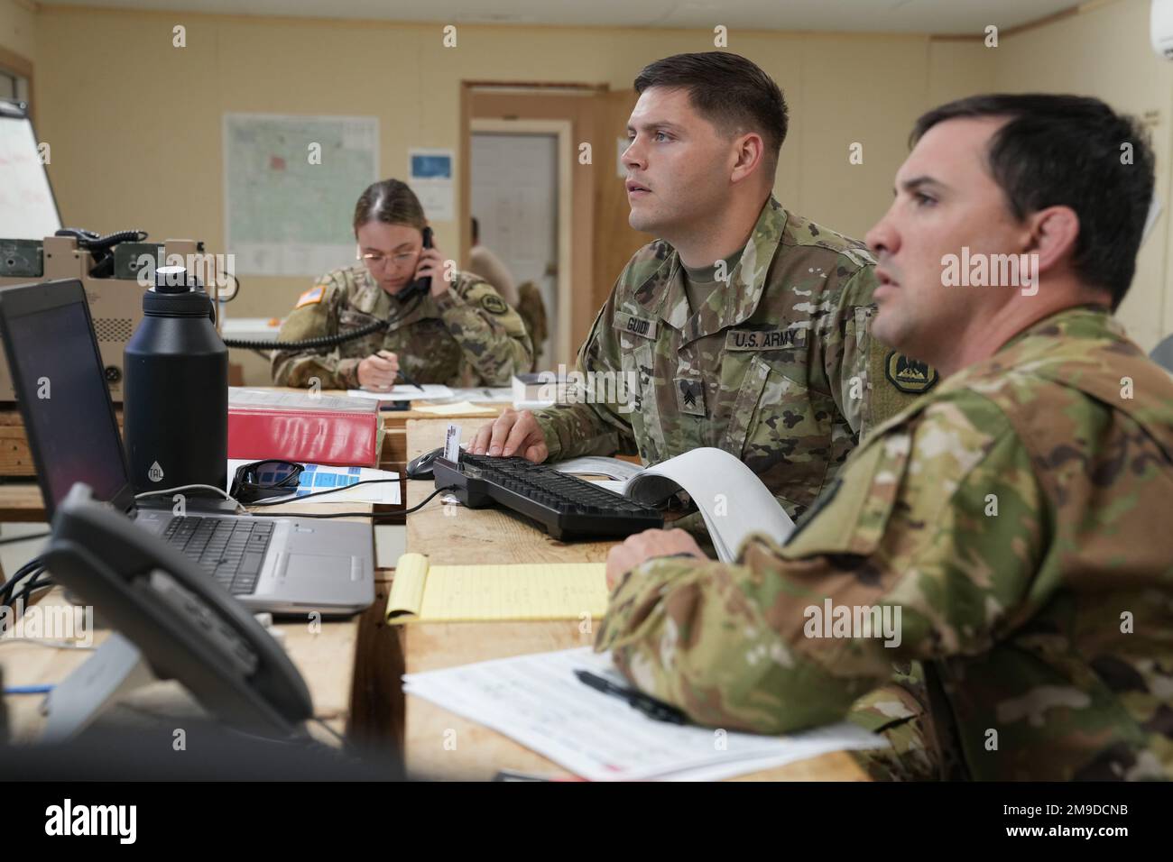 Louisiana National Guard Soldiers with the 204th Theater Airfield ...