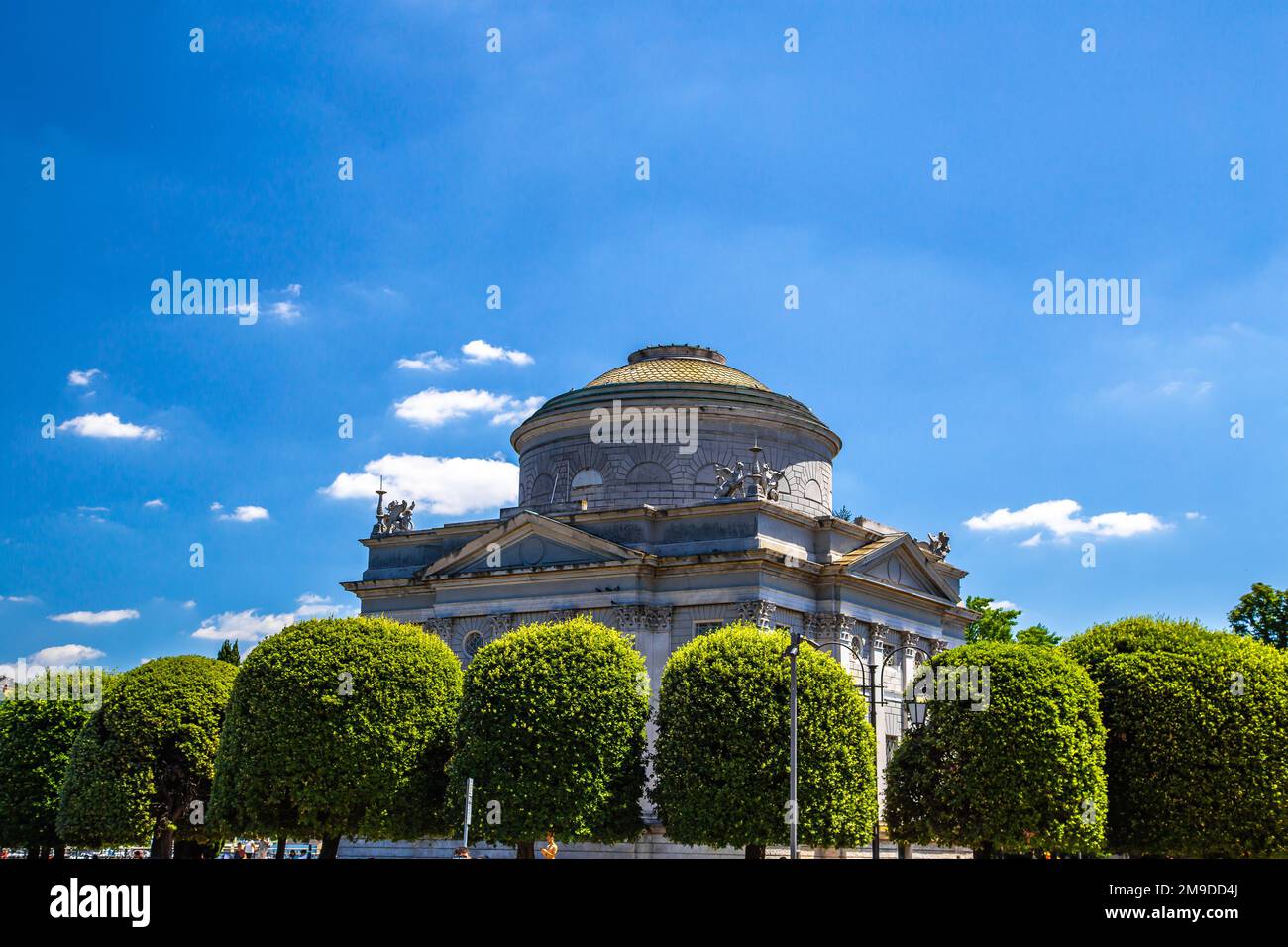 Street and lake views of Como city at the southern tip of Lake Como in ...