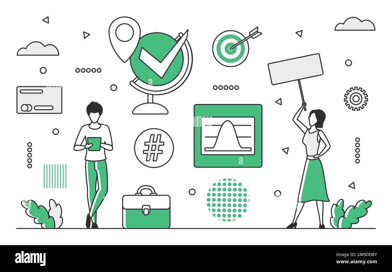 Business finance capital. Budget management, development money strategy ...