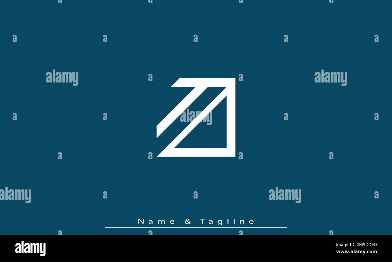 Alphabet letters Initials Monogram logo TD , DT Stock Vector Image ...