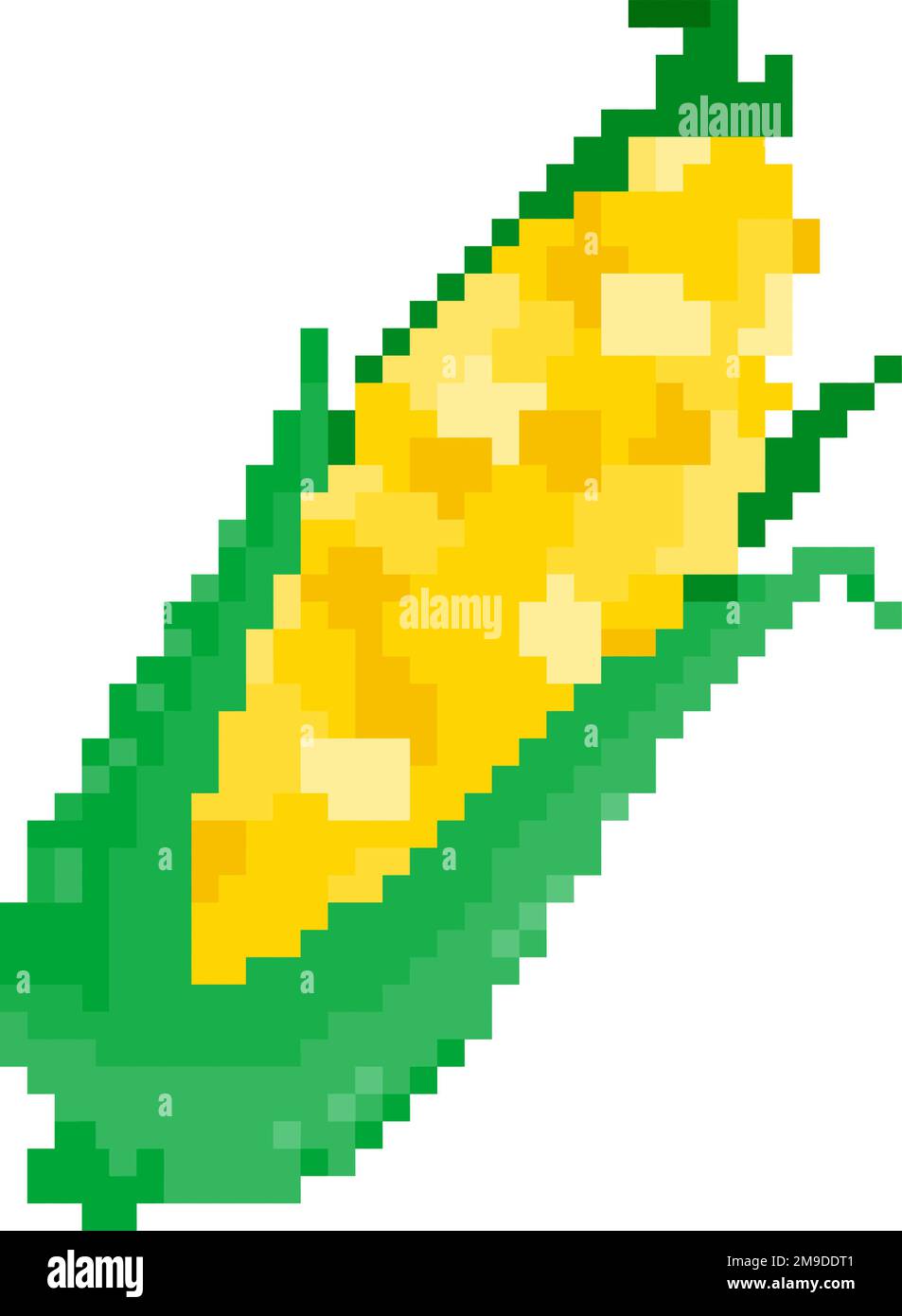 Corn pixel art Stock Vector Images - Alamy