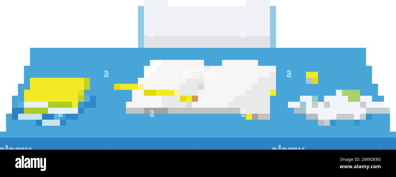 study desk and notebook.Vector illustration that is easy to edit Stock ...