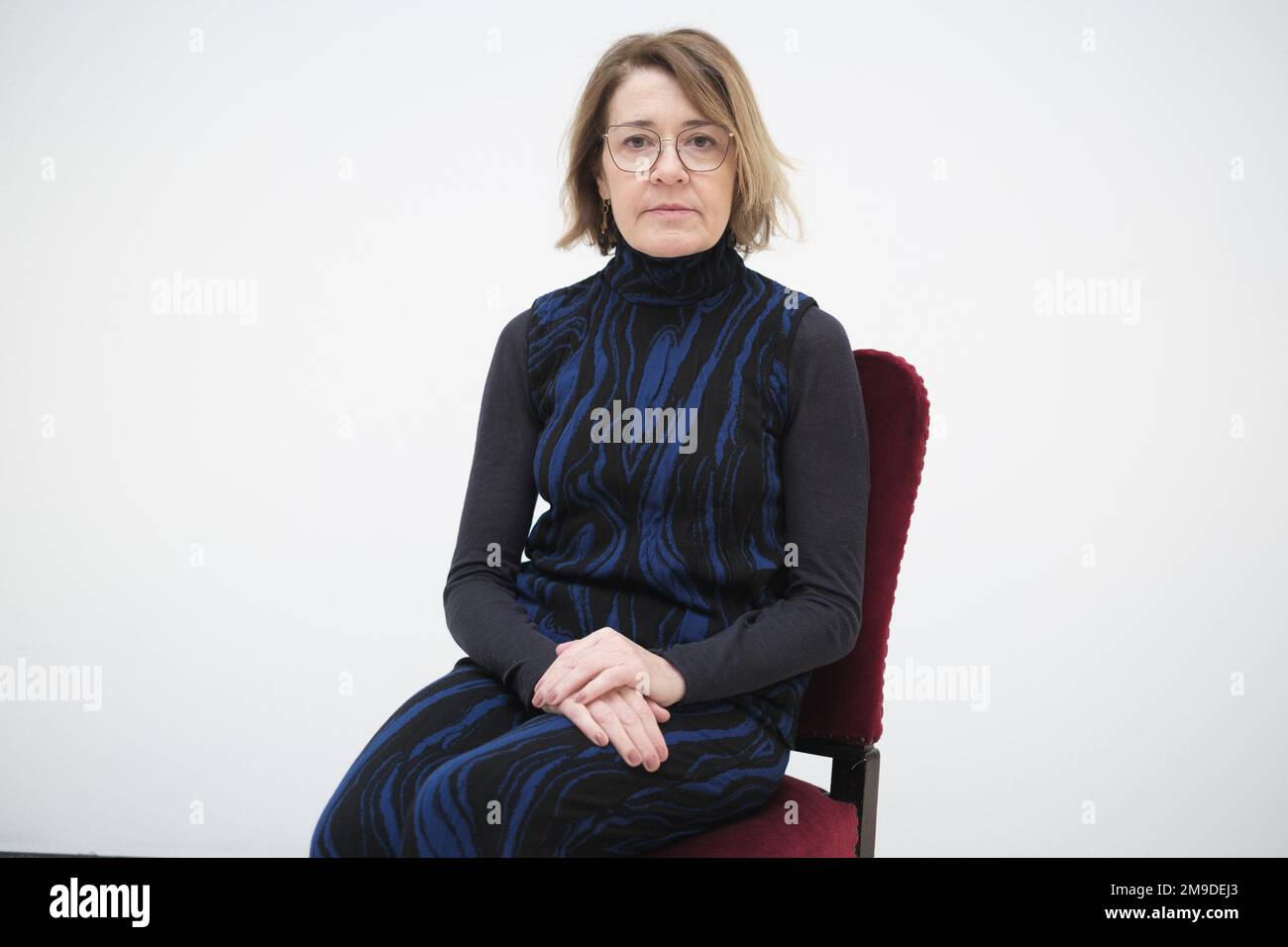 Madrid, Spain. 17th Jan, 2023. Actress Maria Pujalte poses during the ...
