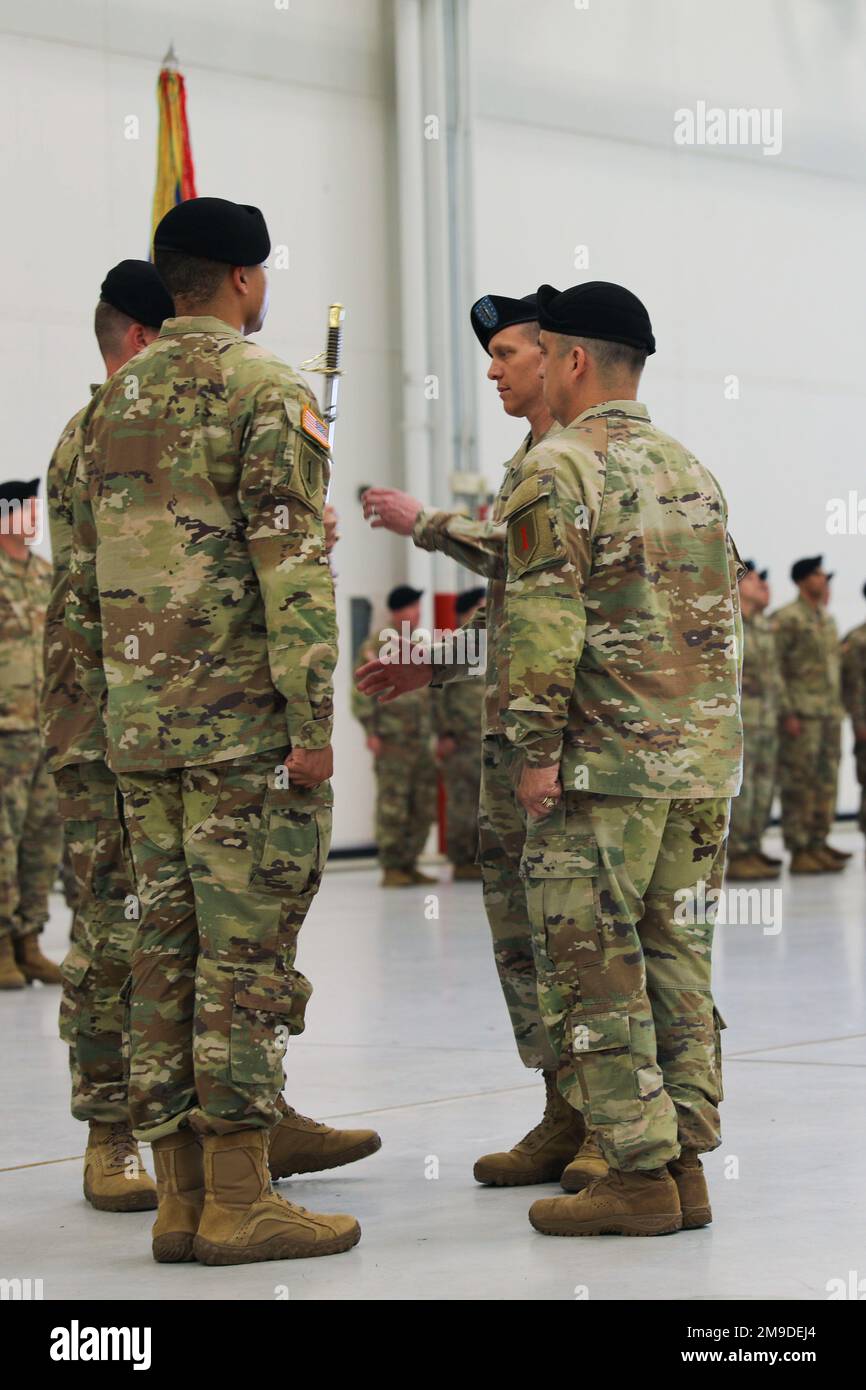 The outgoing 1st Combat Aviation Brigade, 1st Infantry Division ...