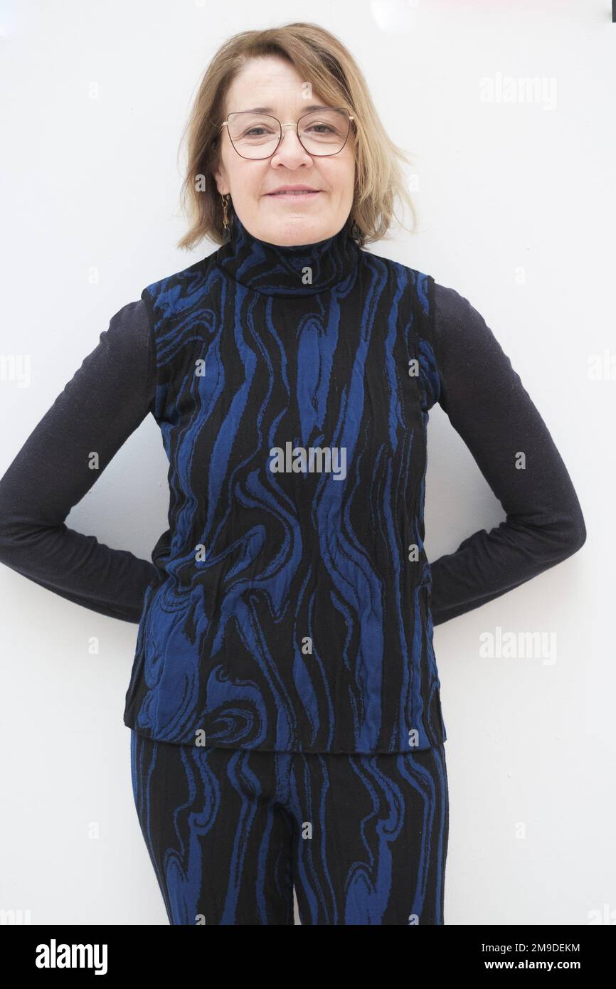 Madrid, Spain. 17th Jan, 2023. Actress Maria Pujalte poses during the ...