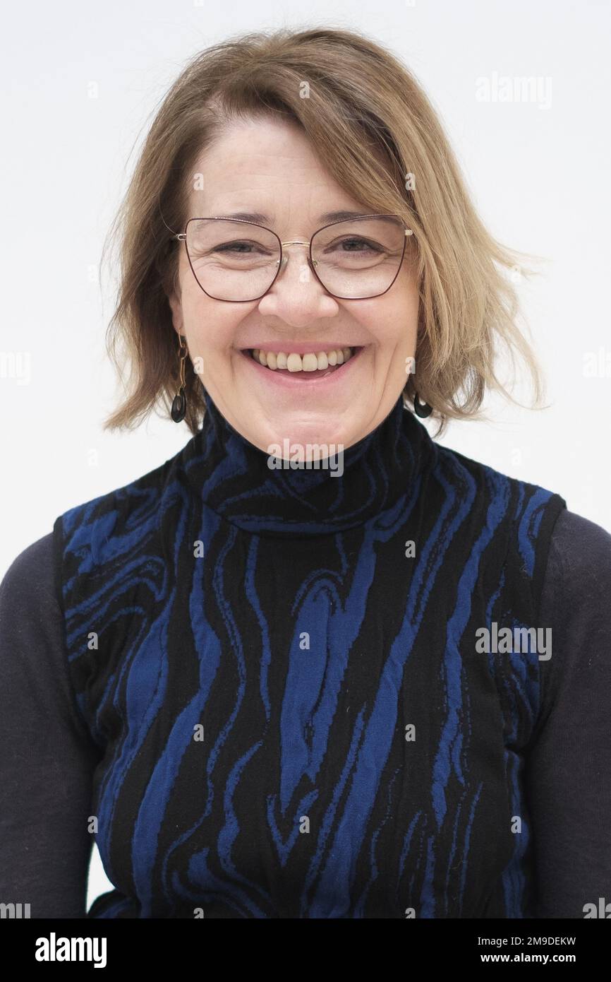 Madrid, Spain. 17th Jan, 2023. Actress Maria Pujalte poses during the ...