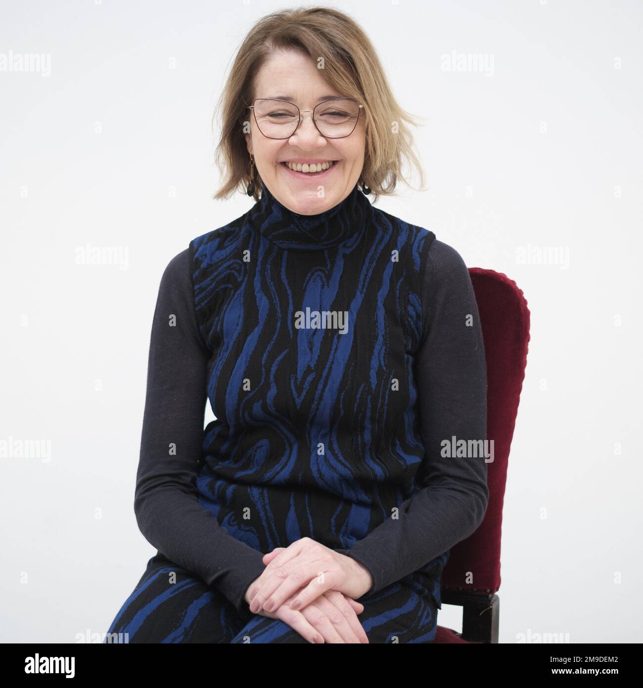 Madrid, Spain. 17th Jan, 2023. Actress Maria Pujalte poses during the ...