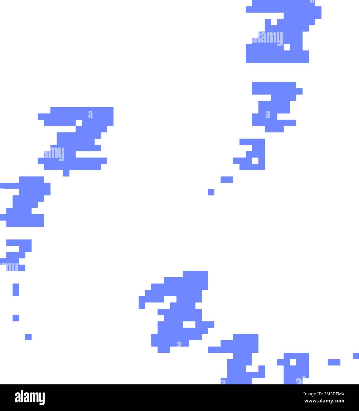 sleeping mark.Vector illustration that is easy to edit Stock Vector ...