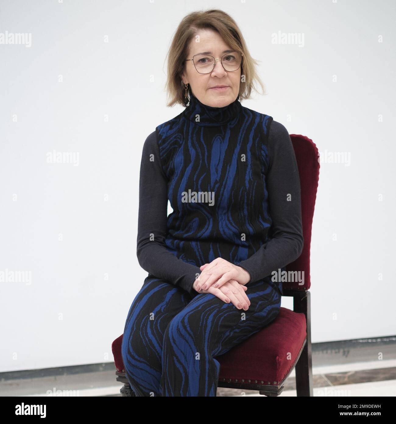 Madrid, Spain. 17th Jan, 2023. Actress Maria Pujalte poses during the ...