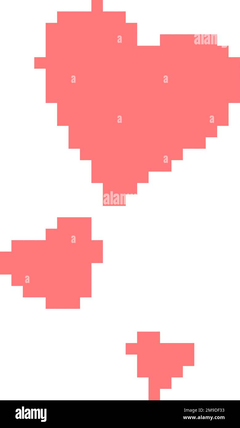 Multiple heart marks.Vector illustration that is easy to edit Stock ...