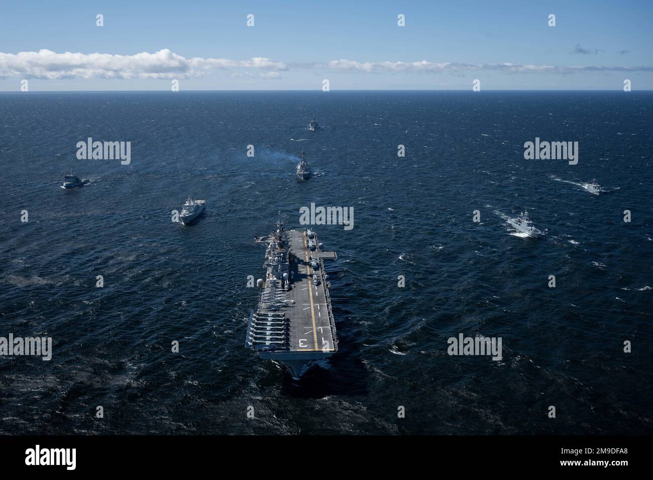 BALTIC SEA (May 17, 2022) – The Wasp-class amphibious assault ship USS ...