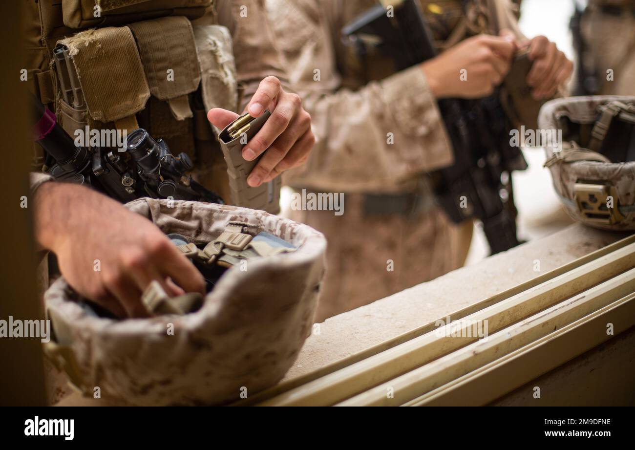 BAHRAIN (May 17, 2022) – A U.S. Marine assigned to Fleet Anti-Terrorism ...