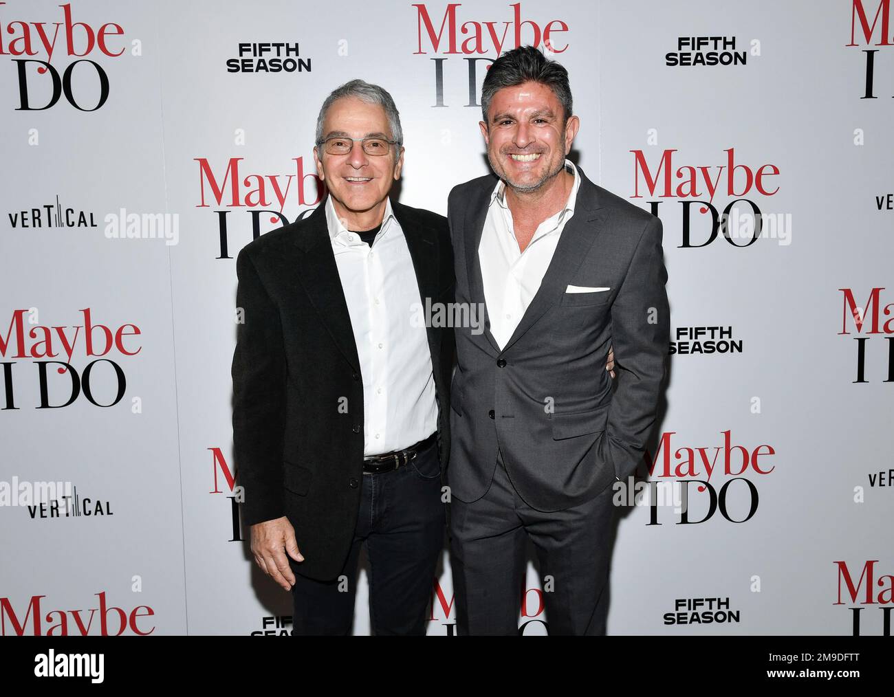 Writer-director Michael Jacobs, left, and producer Vincent Newman ...