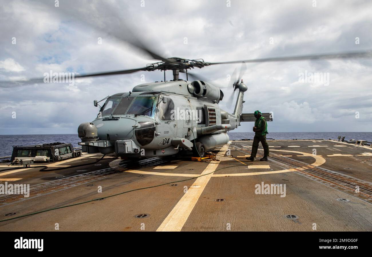 PHILIPPINE SEA (May 17, 2022) Airman Ousainou Jammeh, from Atlanta ...