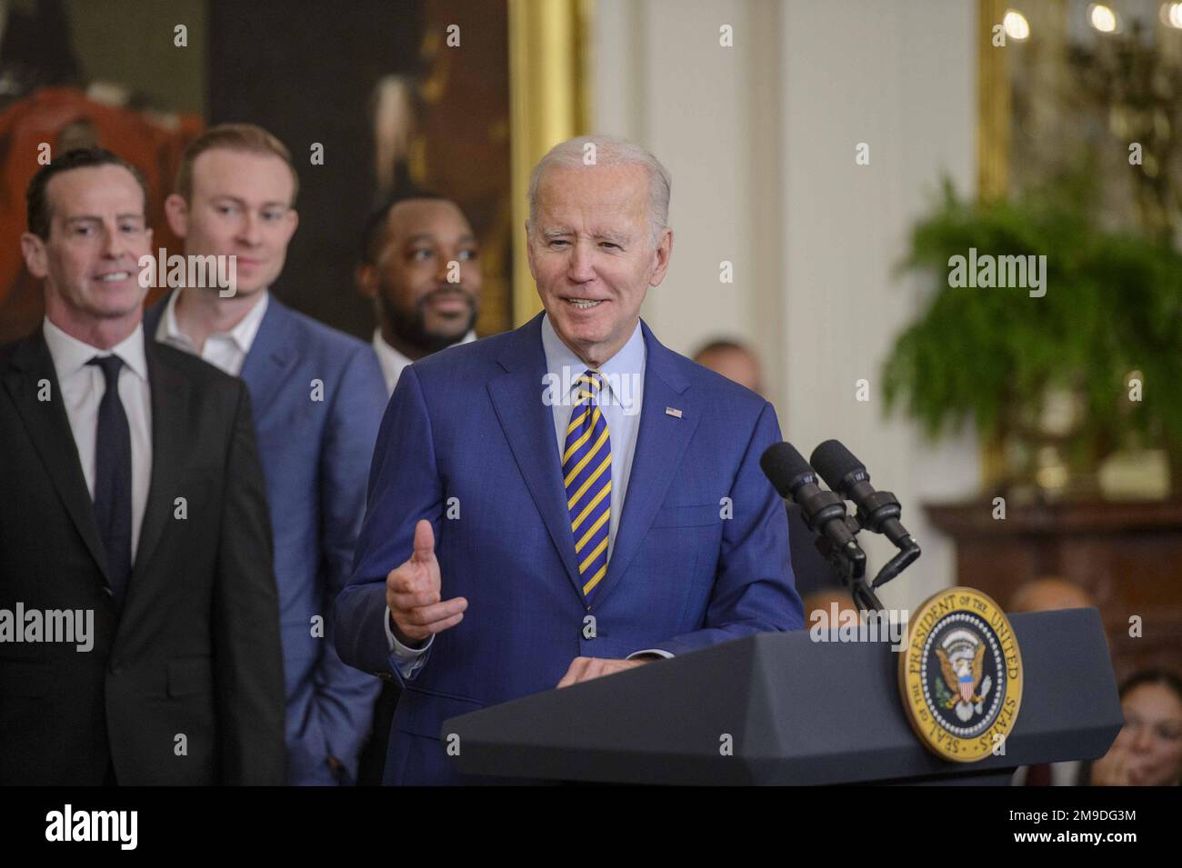 Washington, United States. 17th Jan, 2023. President Joe Biden speaks ...