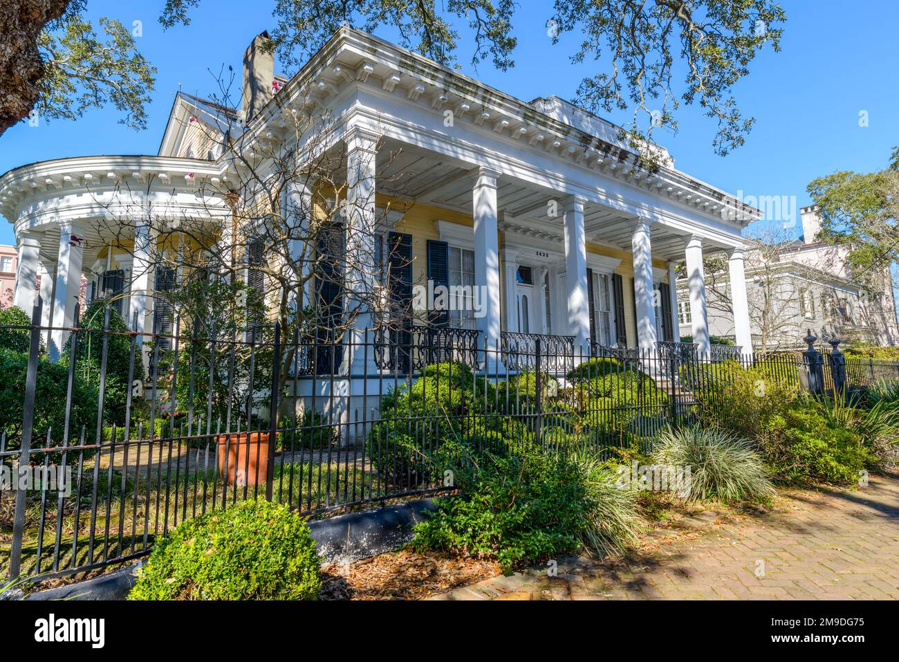 NEW ORLEANS, LA, USA - JANUARY 15, 2023: Full view of the historic ...