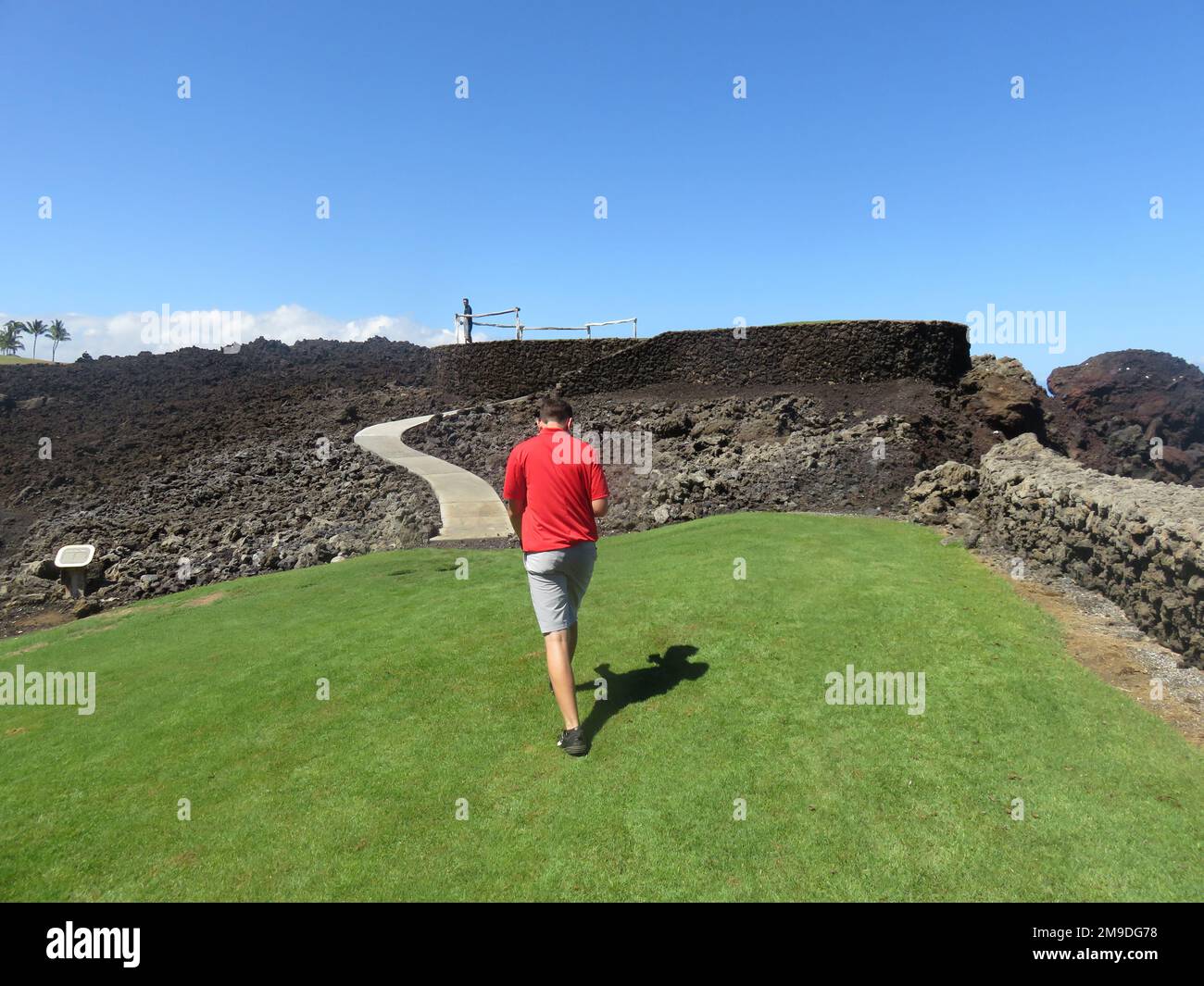 Big Island Hawaii Famous Golf Course Holes Stock Photo - Alamy