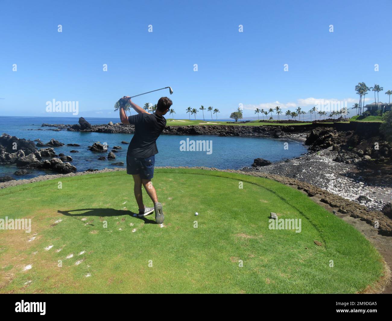 Big Island Hawaii Famous Golf Course Holes Stock Photo - Alamy